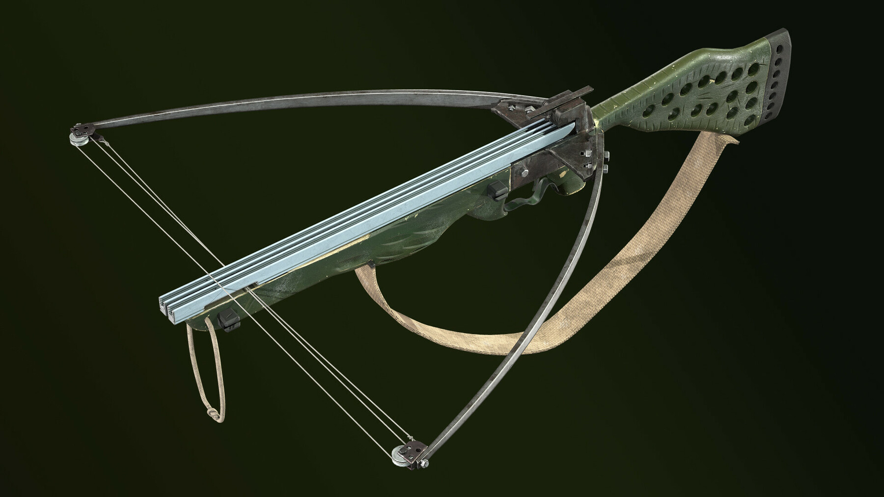ArtStation - Custom CrossBow Rigged | Game Assets