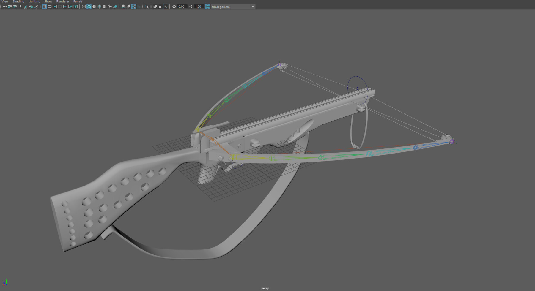 ArtStation - Custom CrossBow Rigged | Game Assets