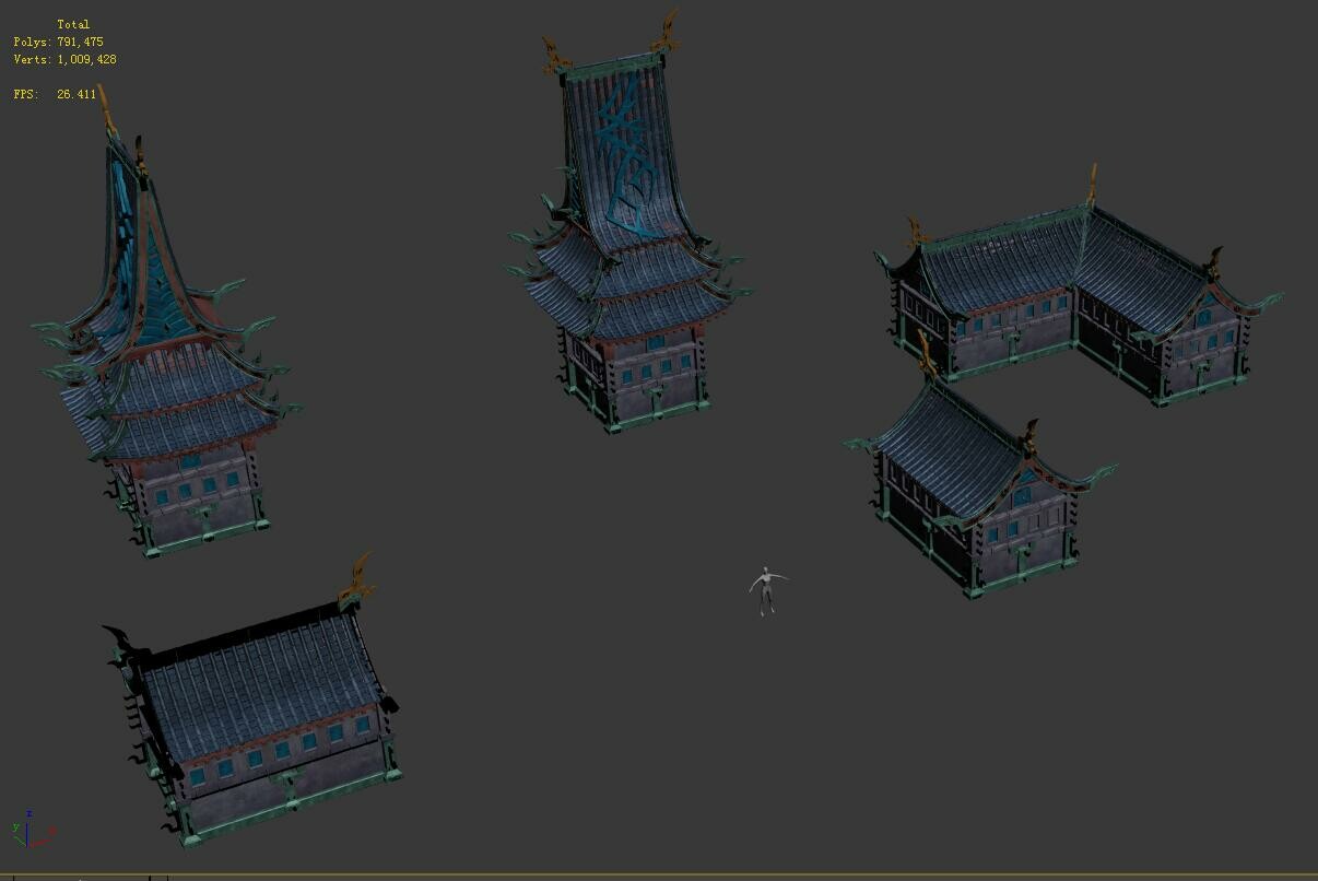 ArtStation - Magic territory - building a small house | Game Assets