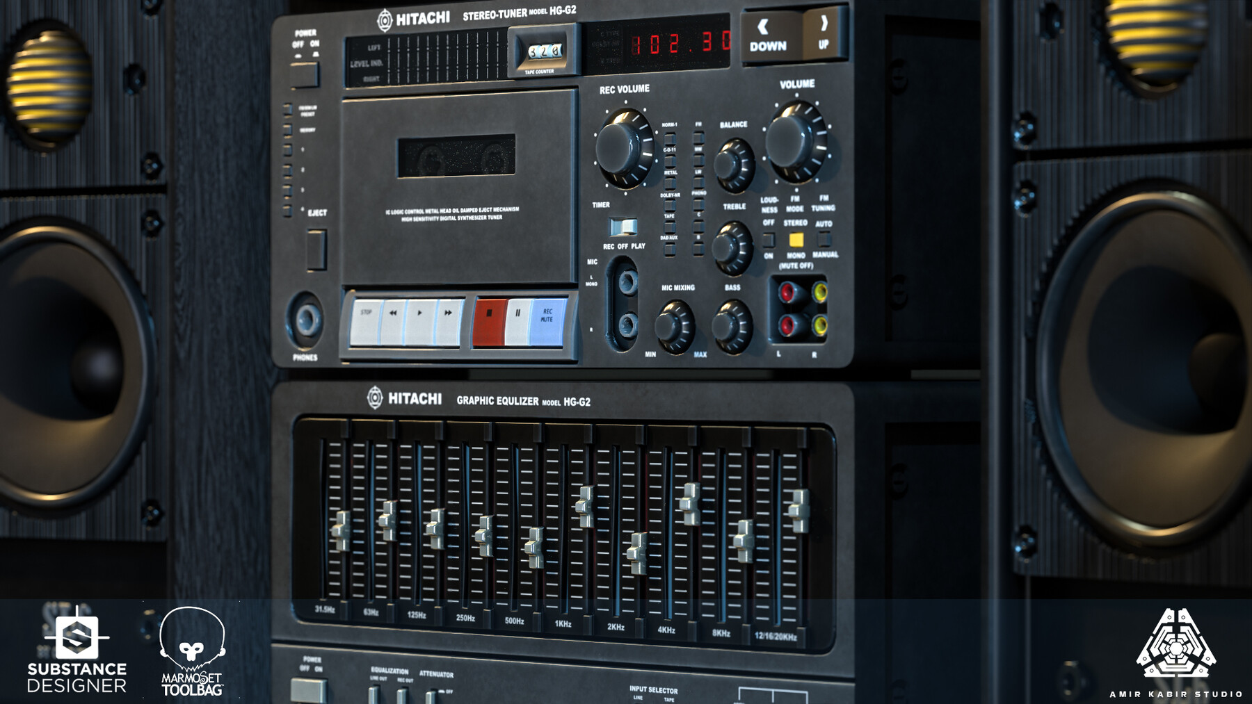 ArtStation - Creating a Stereo System in Substance Designer | Tutorials
