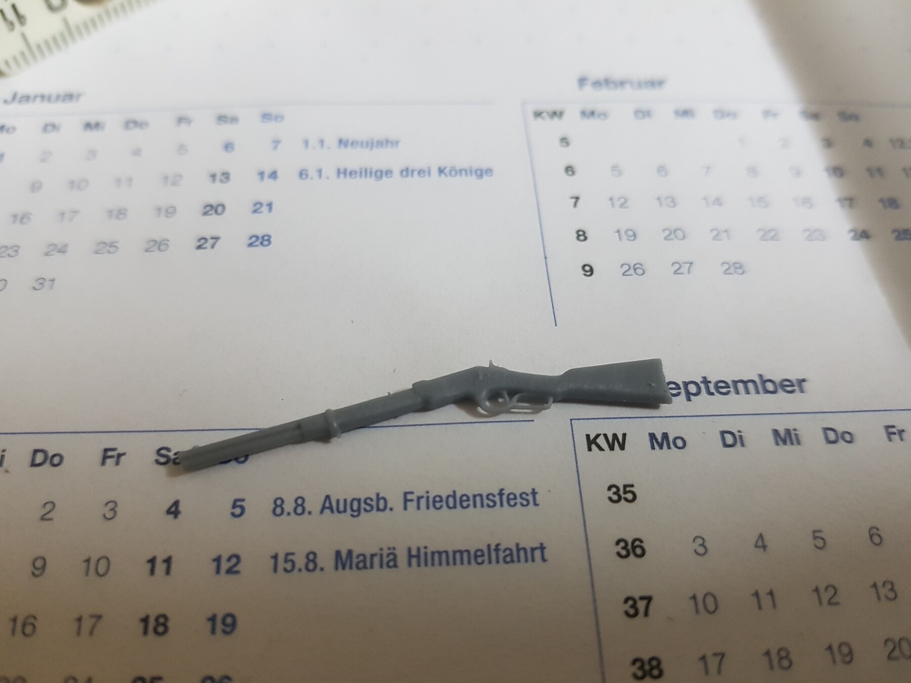 ArtStation - Simple Winchester 1860+ Rifle Gun | Resources