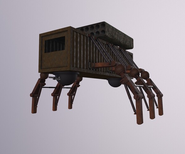 ArtStation - Post-apocalyptic Robot | Resources
