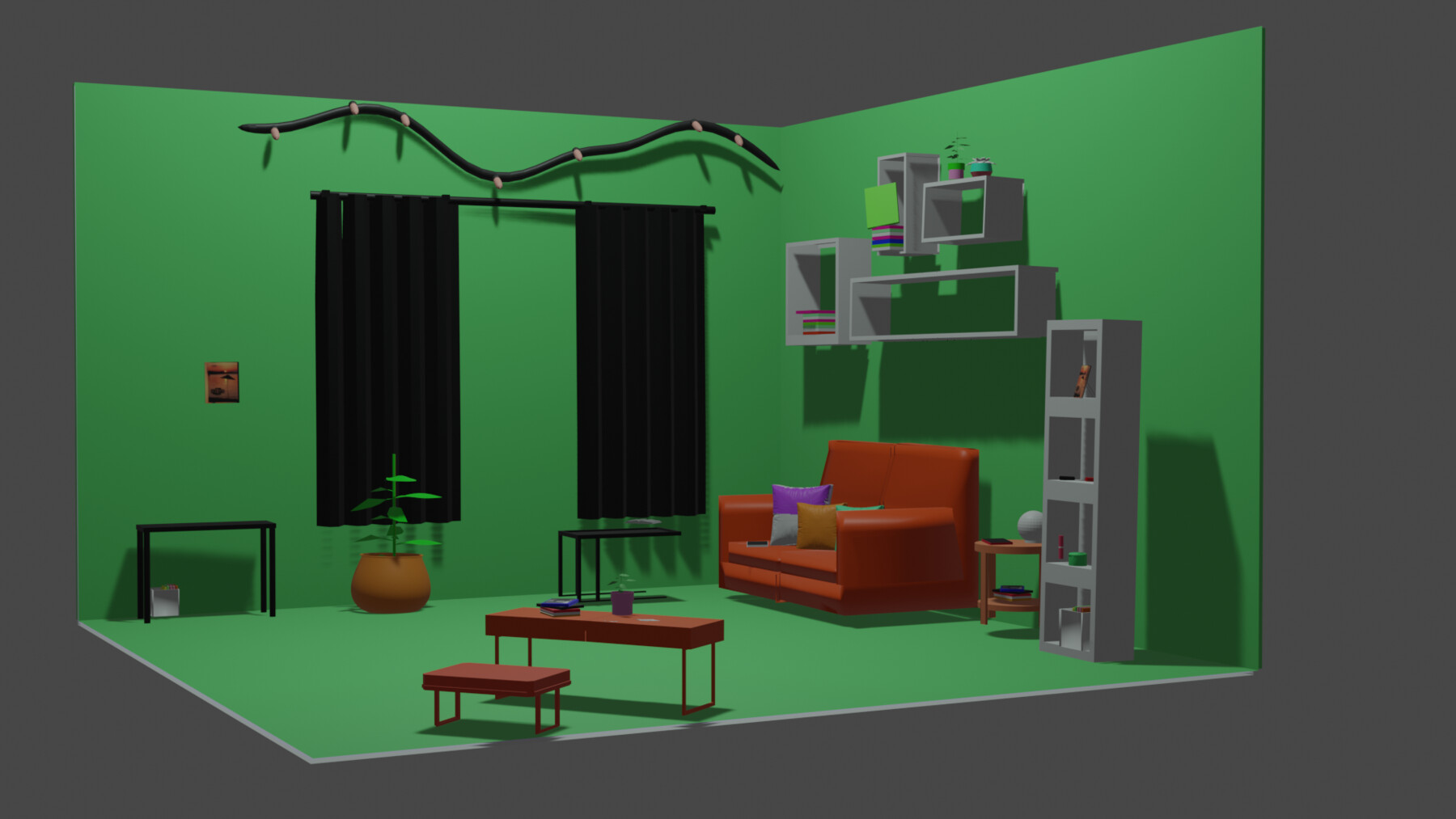 ArtStation - Isometric Room-House | Resources