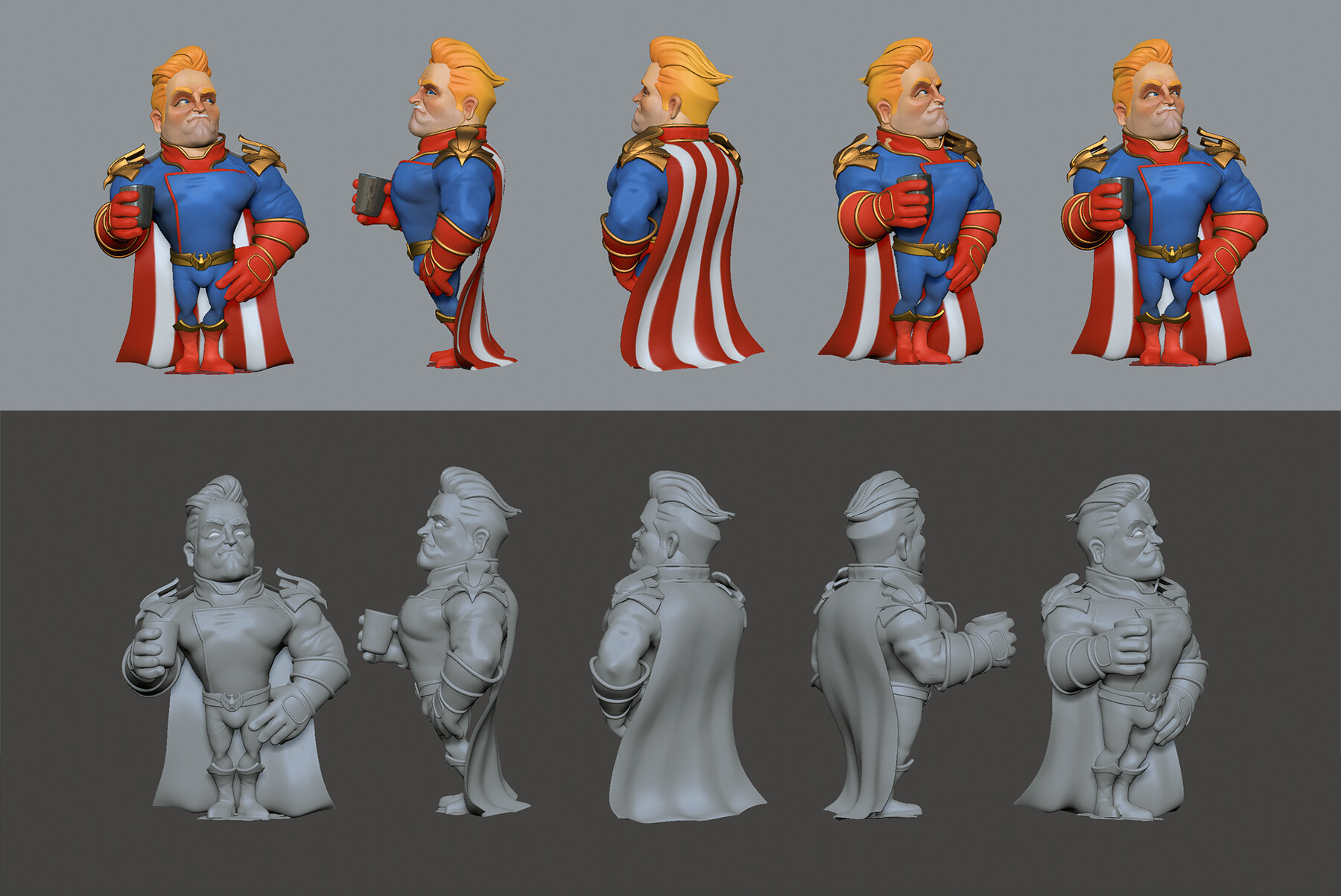ArtStation - Homelander | Resources