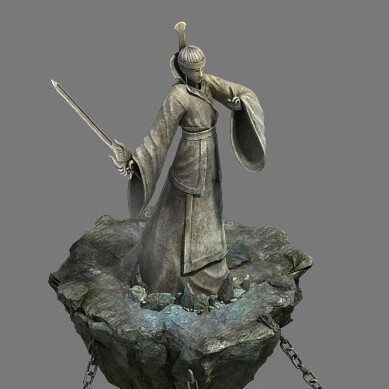 ArtStation - Shushan - Statue 02 | Game Assets