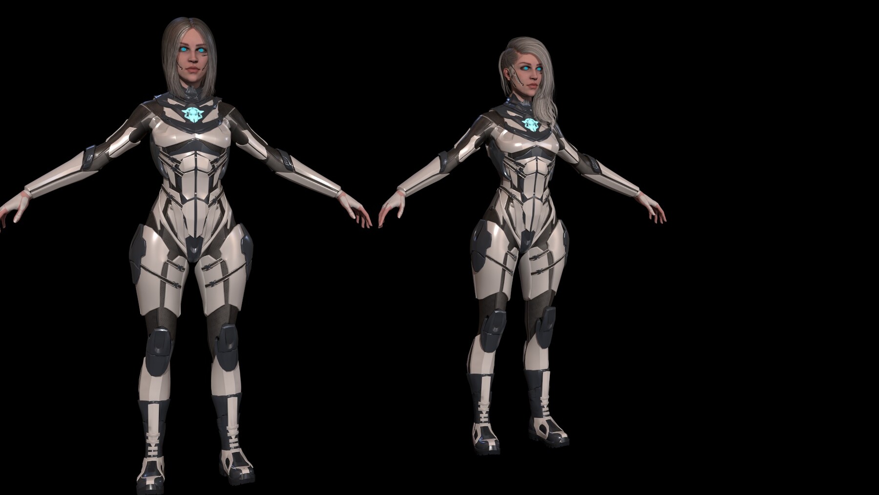 ArtStation - CosmoGirl2 | Game Assets