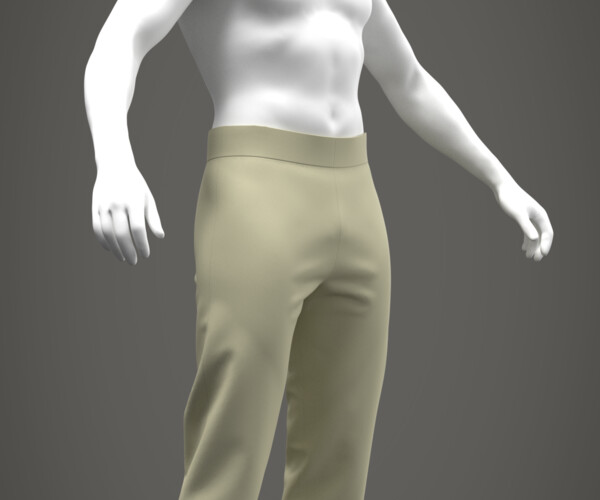 ArtStation - Pants BASIC Pattern (Marvelous Designer / Clo 3D project ...