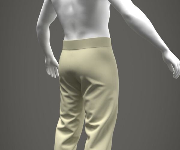 ArtStation - Pants BASIC Pattern (Marvelous Designer / Clo 3D project ...