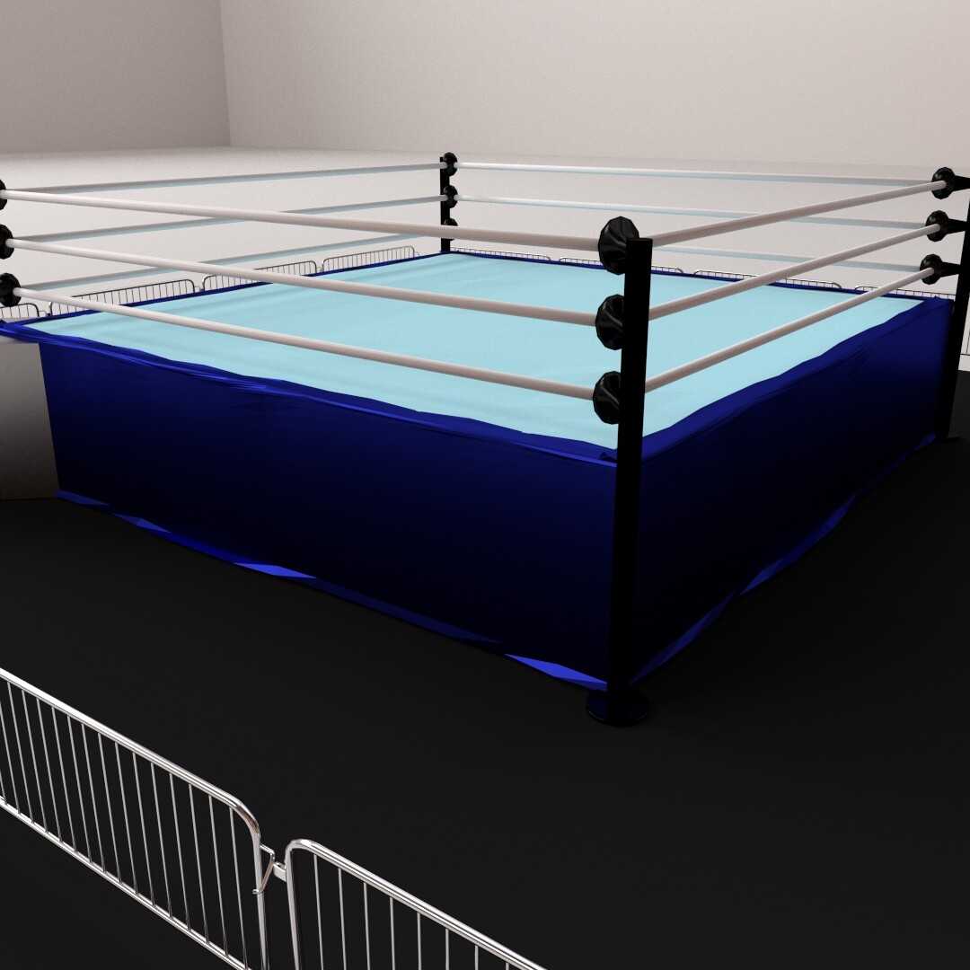 ArtStation - Wrestling Ring | Game Assets