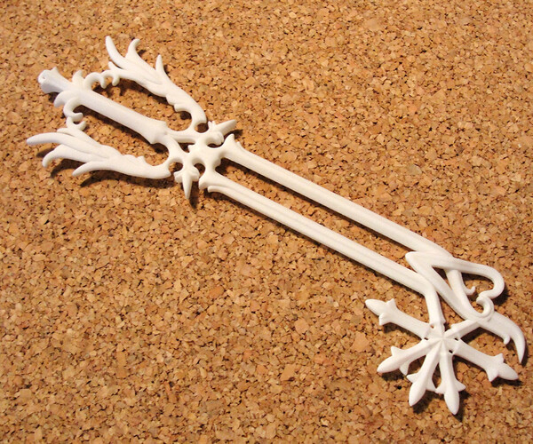 ArtStation - oathkeeper keyblade: for cosplay 3d printed model Roxas ...