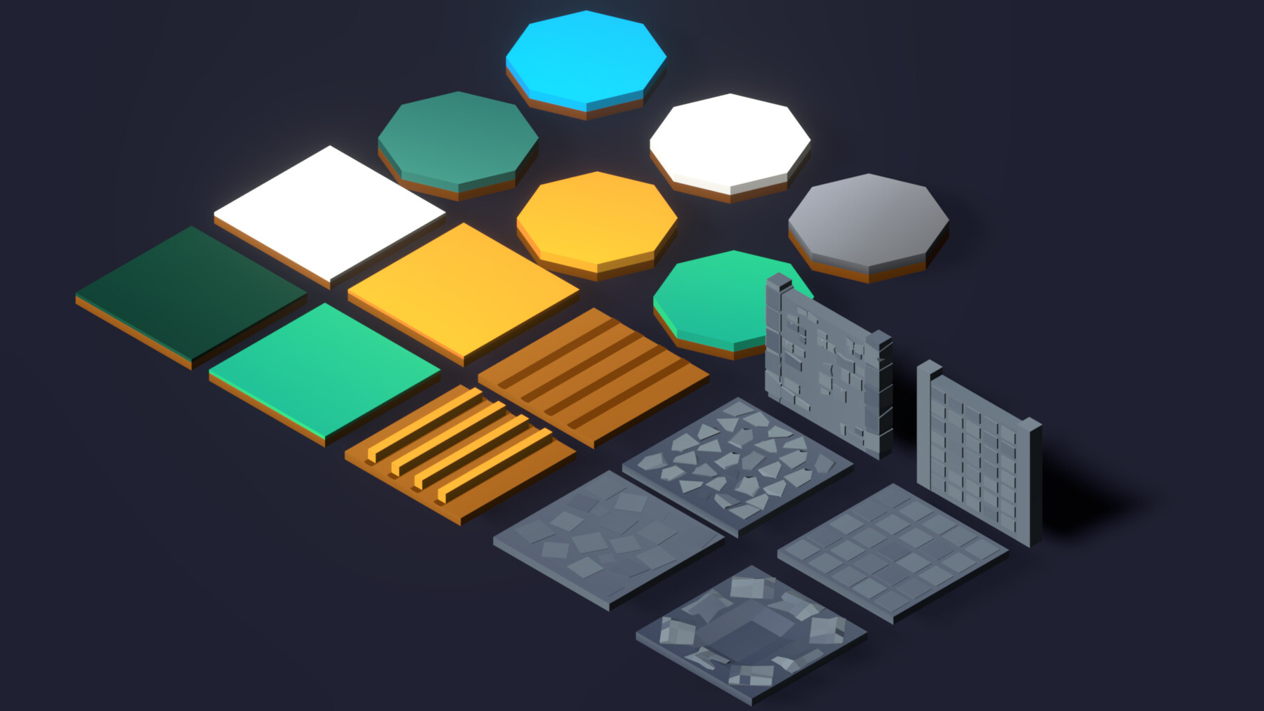 ArtStation - 200 High Quality Low Poly Assets | Game Assets