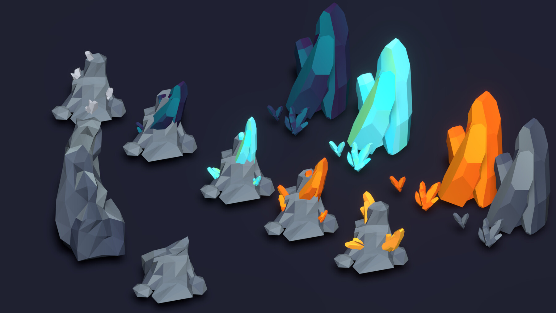 ArtStation - 200 High Quality Low Poly Assets | Game Assets