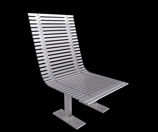 ArtStation - Bench Chair 3d Model | Game Assets