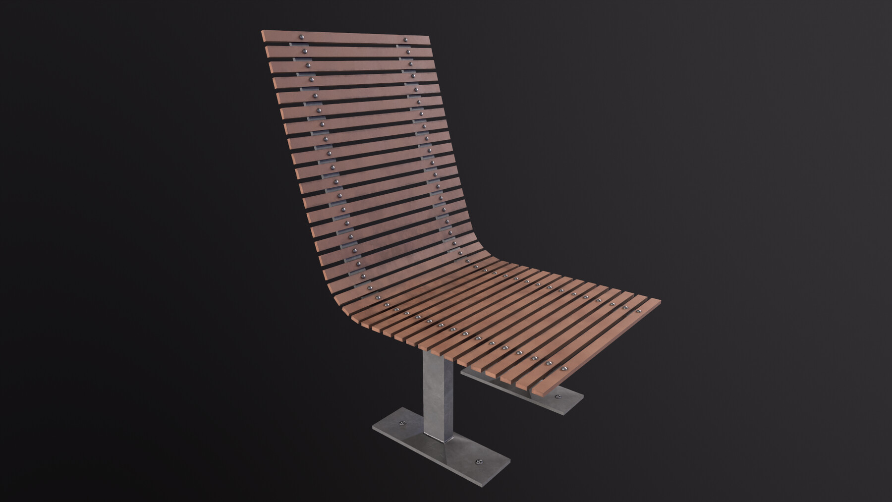 ArtStation - Bench Chair 3d Model | Game Assets