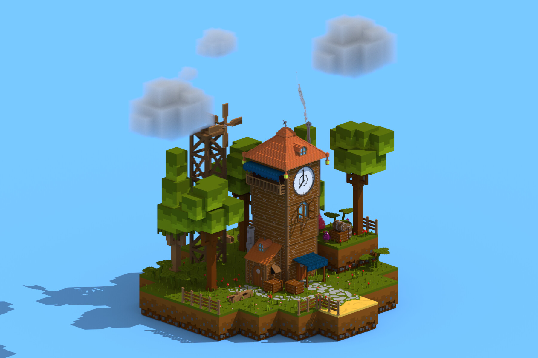 ArtStation - clock tower | Resources