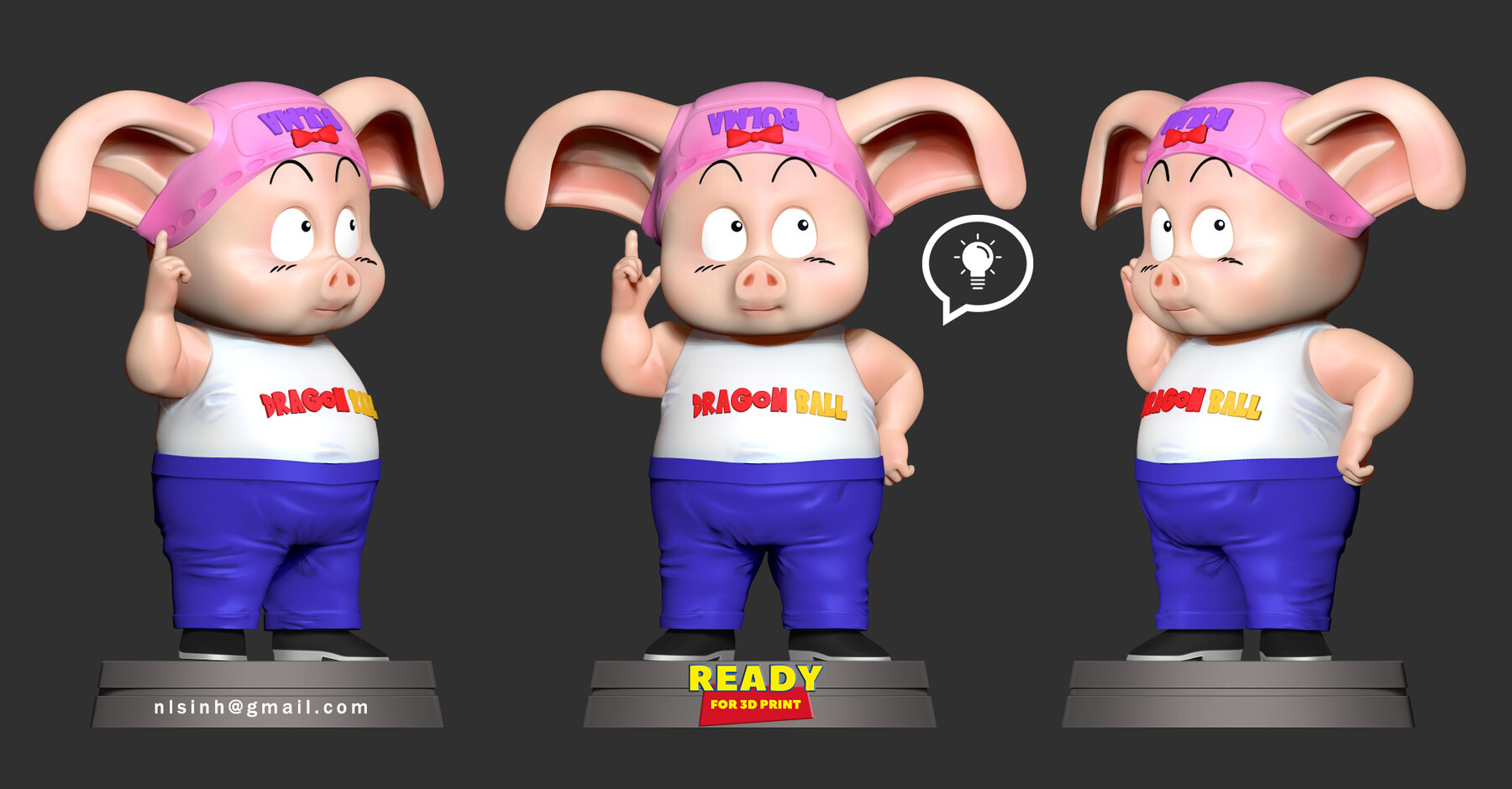 Artstation Oolong Dragon Ball Fanart Resources