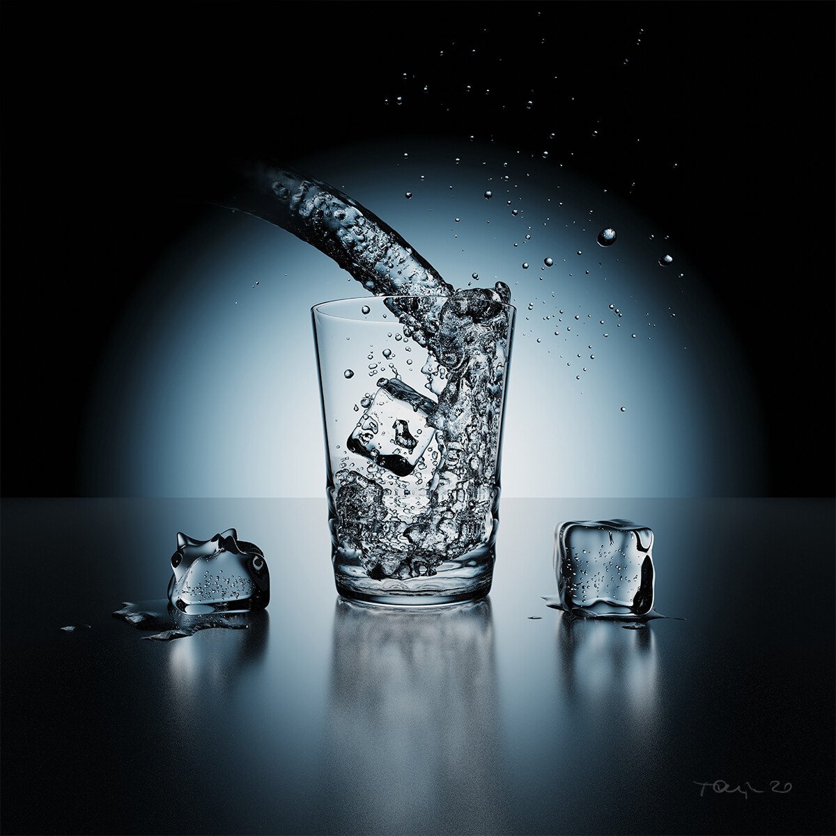 ArtStation - Glass Splash | Artworks