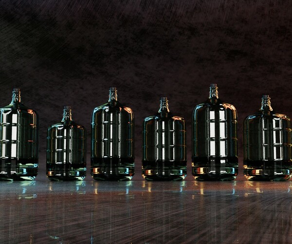 ArtStation - 3D Glass Container Big Pack of 322 Models | Resources