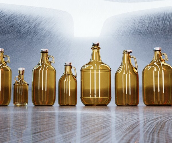 ArtStation - 3D Glass Container Big Pack of 322 Models | Resources