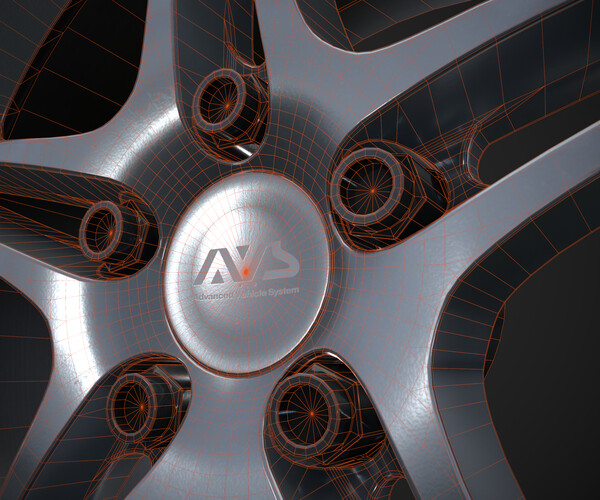 ArtStation - Yokohama Advan AVS VS5 | Game Assets