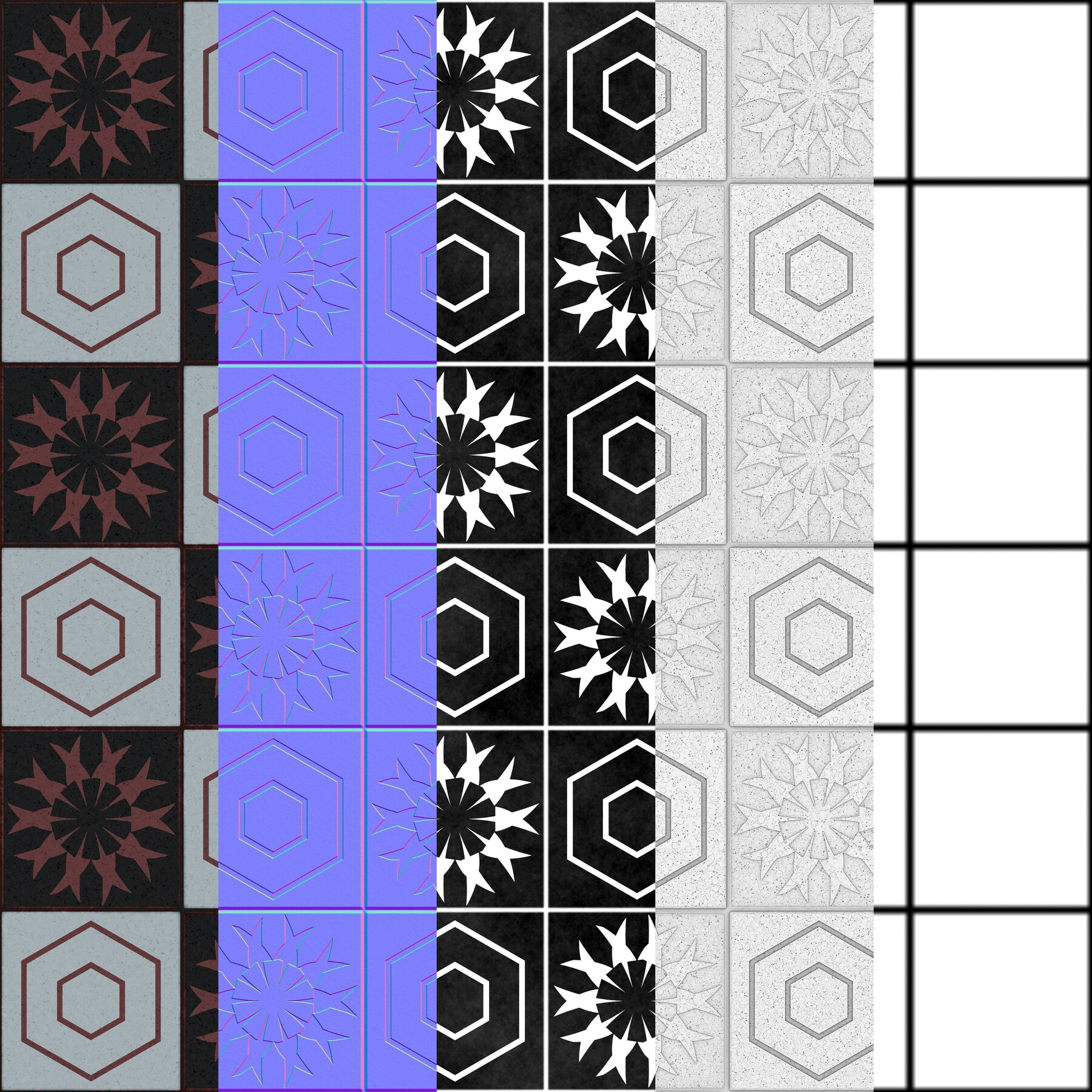 ArtStation - 233. Tiles#19 + SBS | Game Assets