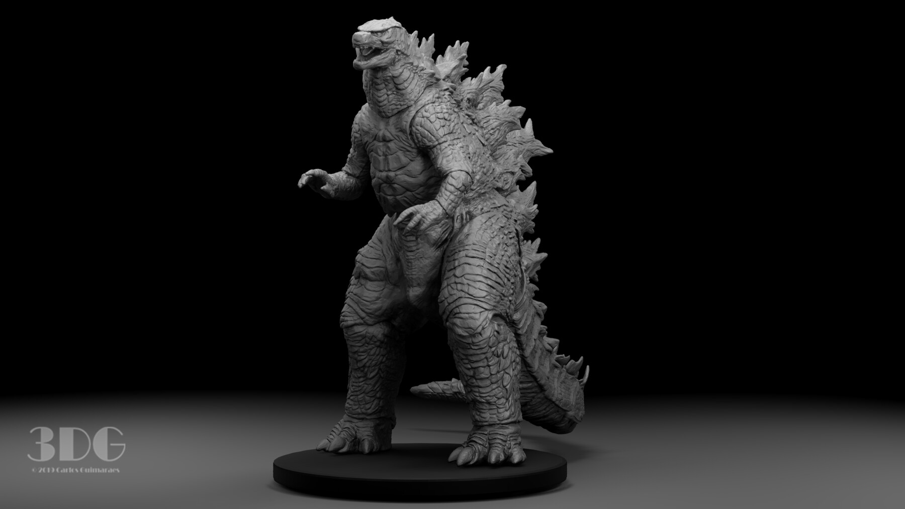 ArtStation - Godzilla Sculpt | Game Assets