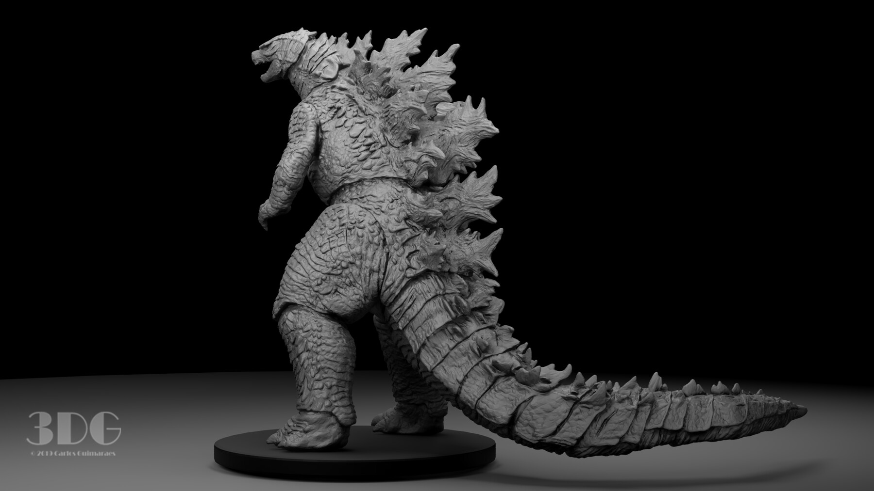 ArtStation - Godzilla Sculpt | Game Assets
