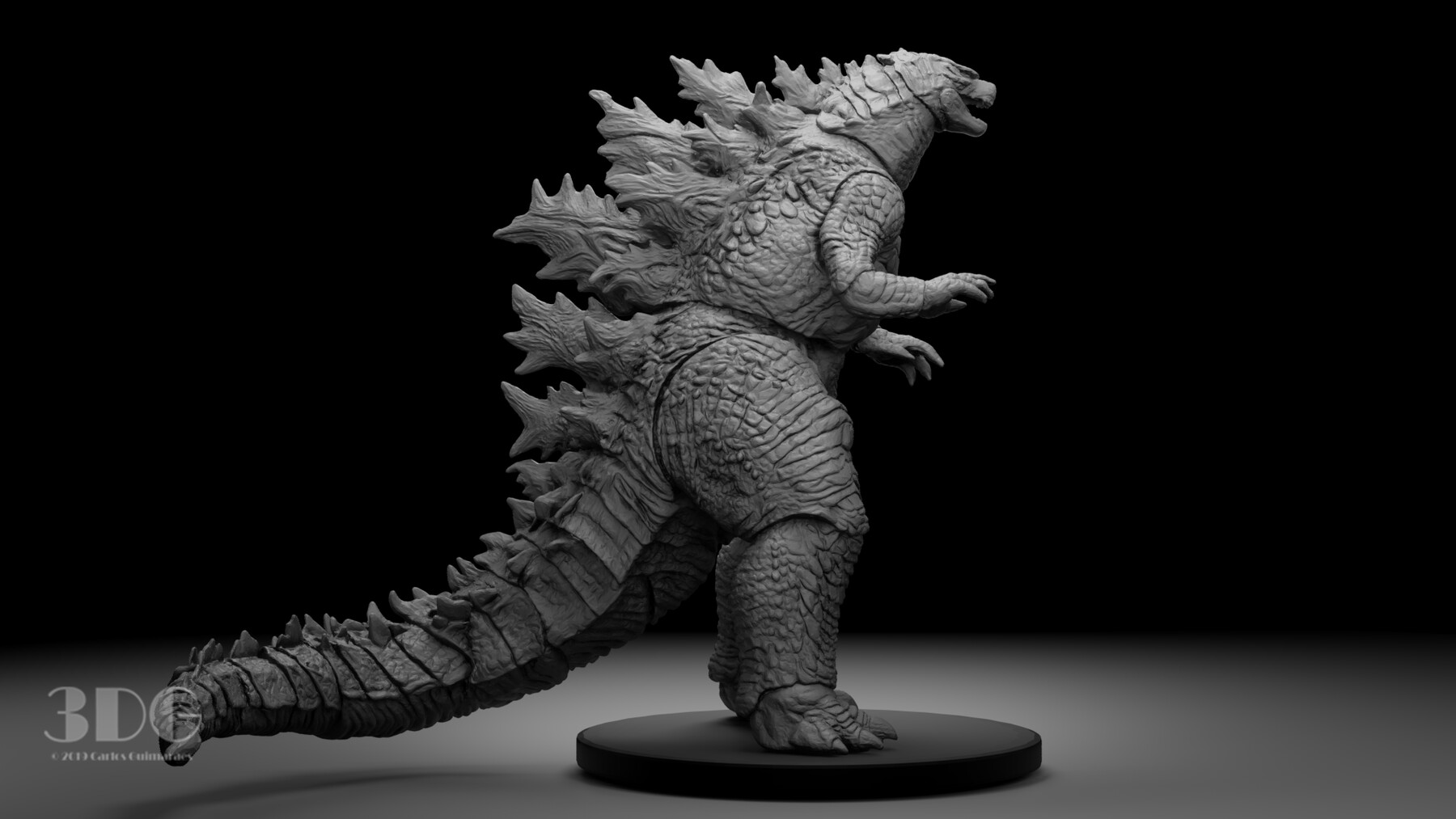ArtStation - Godzilla Sculpt | Game Assets
