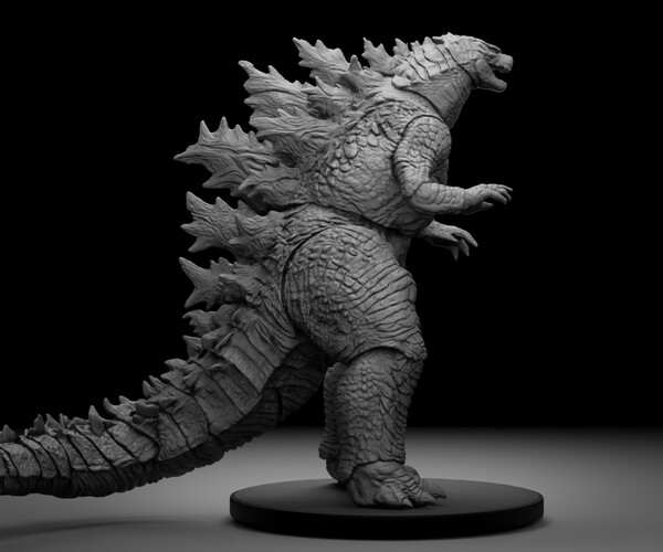 ArtStation - Godzilla Sculpt | Game Assets