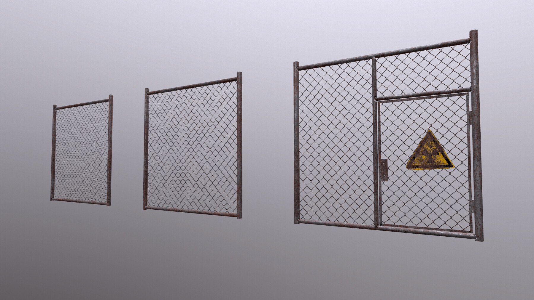 ArtStation - Wire Chain Link Fence | Game Assets