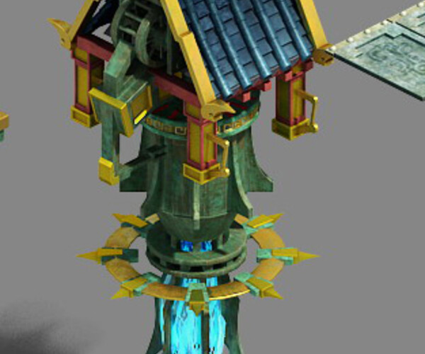 ArtStation - Large city - forging shop | Game Assets