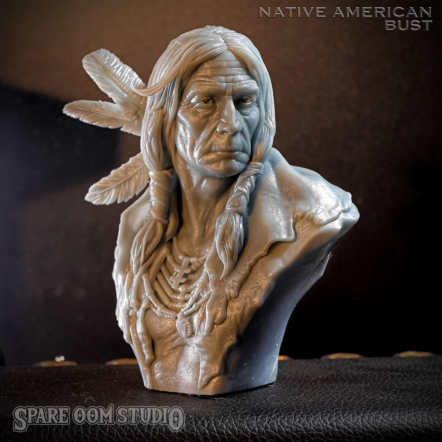 ArtStation - Native American Bust | Resources