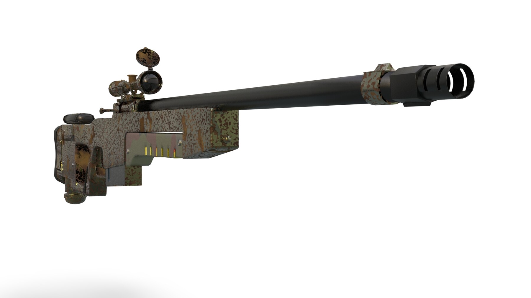 ArtStation - Sniper rifle | Game Assets