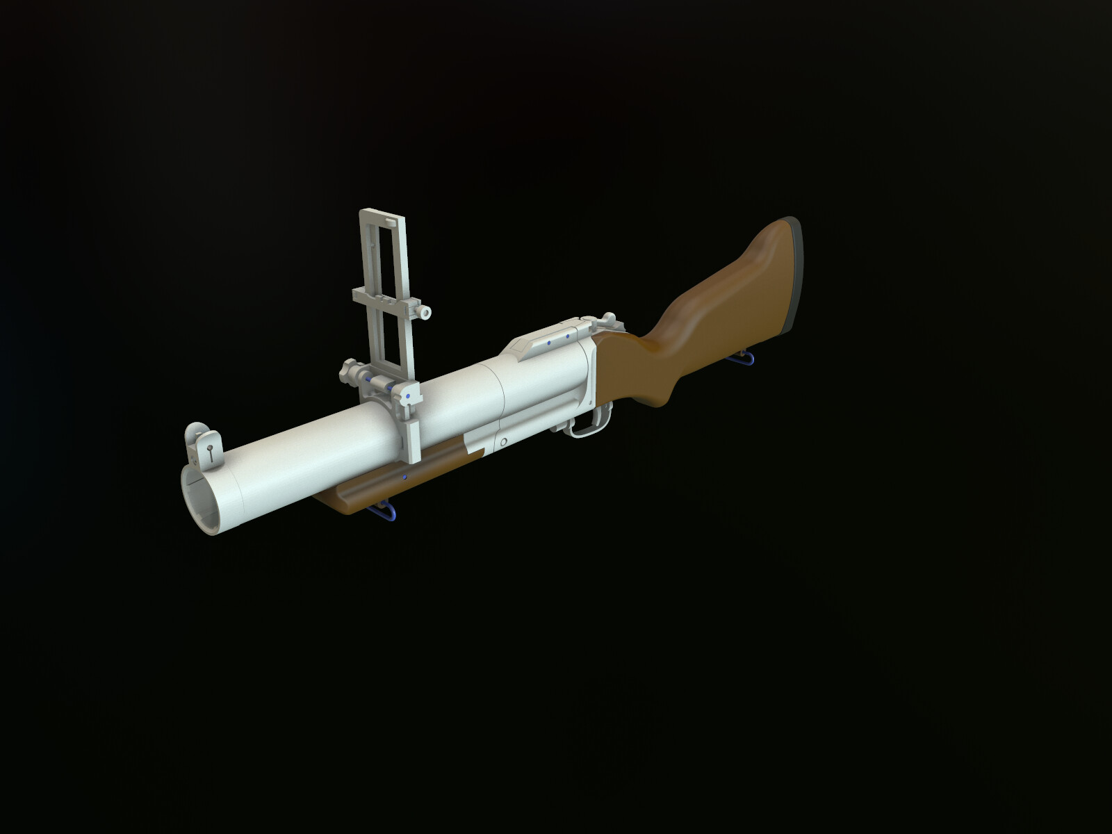 ArtStation - USA 40MM GRENADE LAUNCHER M79 1/6 (12 INCH FIGURE) 3D ...