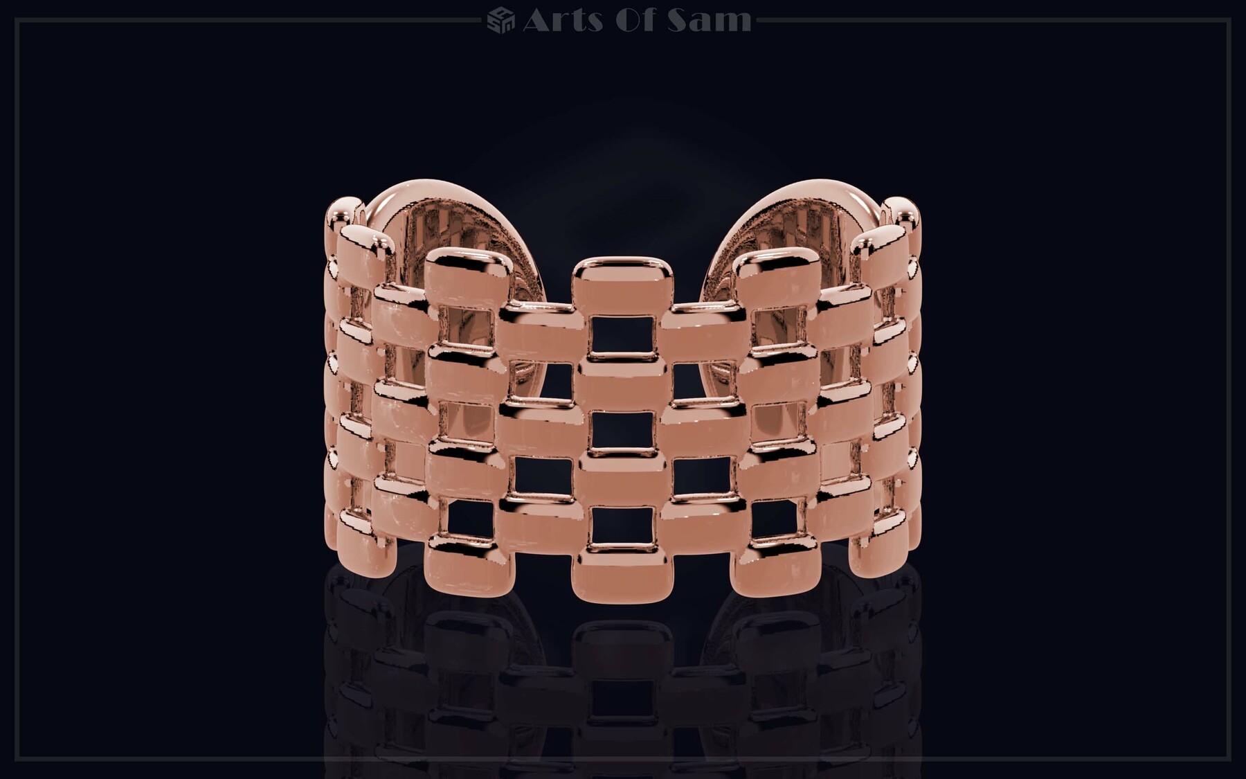 ArtStation - Creative Square Ring | Resources