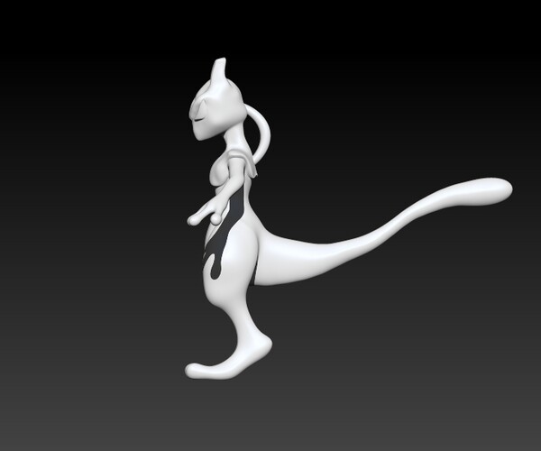 ArtStation - Mewtwo Pokemon 3d Model | Resources