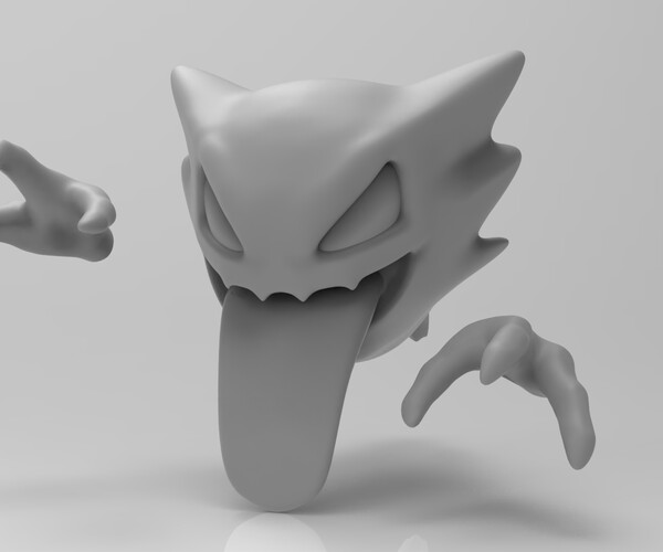 ArtStation - Haunter Pokemon 3D Model | Resources