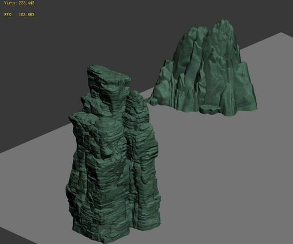 ArtStation - Terrain - Stone 02 | Game Assets