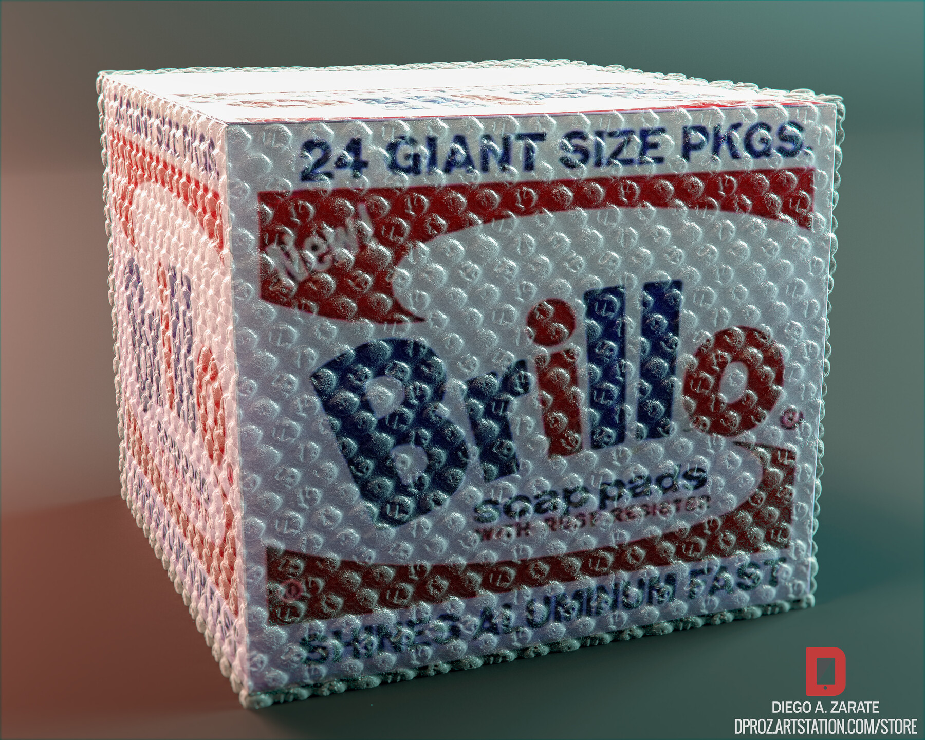 ArtStation - PBR Bubble Wrap 2.0 4K MATERIAL | Game Assets