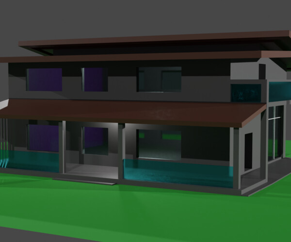 ArtStation - House without interior | Resources