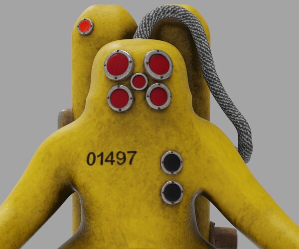 ArtStation - CDA Agent - Monster Inc 3D print model | Resources