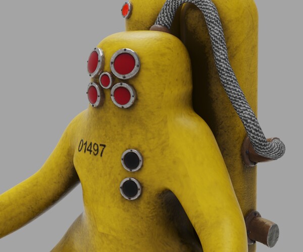 ArtStation - CDA Agent - Monster Inc 3D print model | Resources