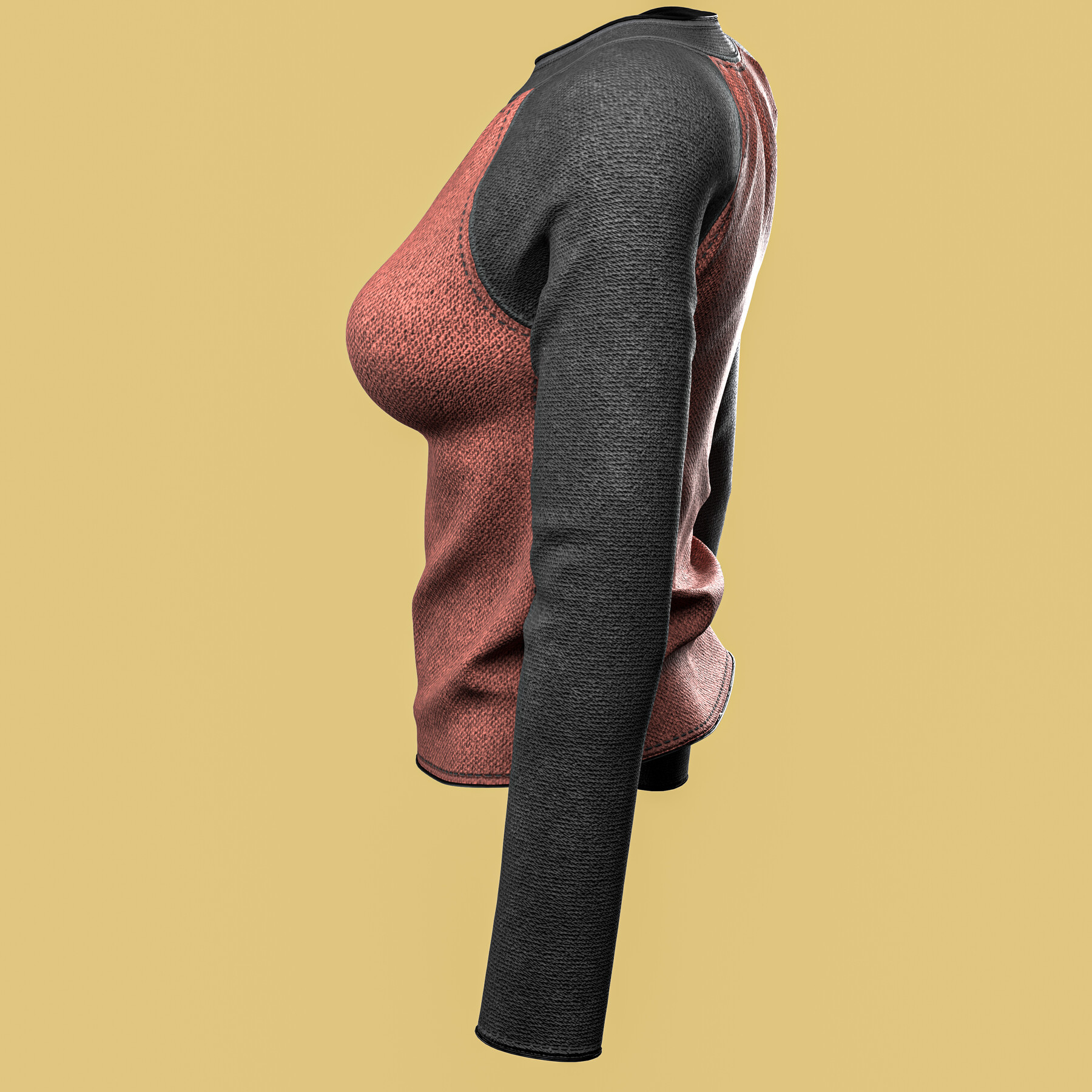 ArtStation - Marvelous designer + CLO3d + OBJ + FBX : Raglan shirt ...