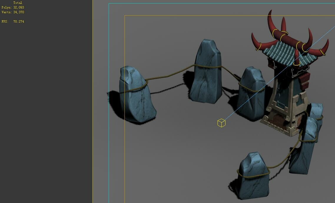 ArtStation - Volcano - Mountain 01 | Game Assets