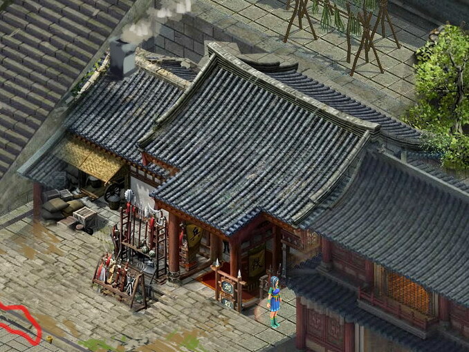 ArtStation - River - weapons shop | Game Assets