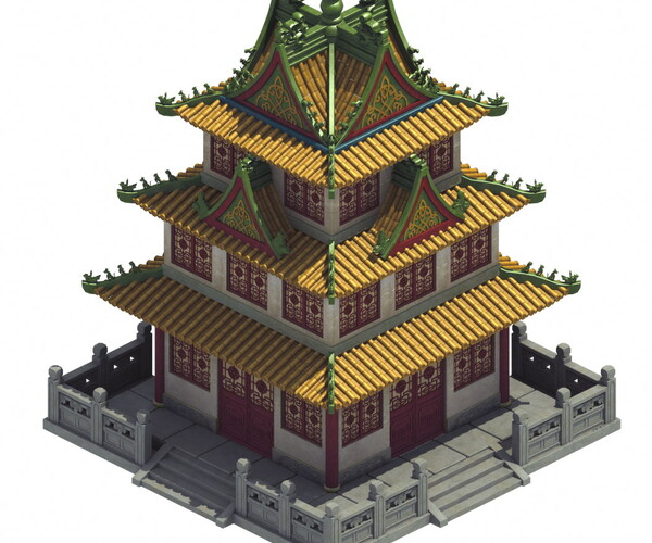 ArtStation - Palace - main hall 07 | Game Assets