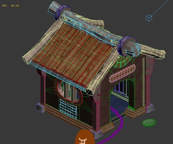 ArtStation - Family - dog house | Game Assets