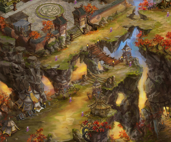 ArtStation - Building - broken wall | Game Assets