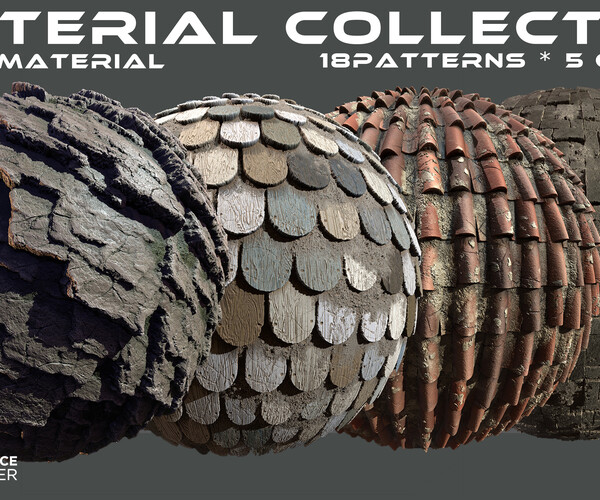 ArtStation - 90 PBR Materials | Resources