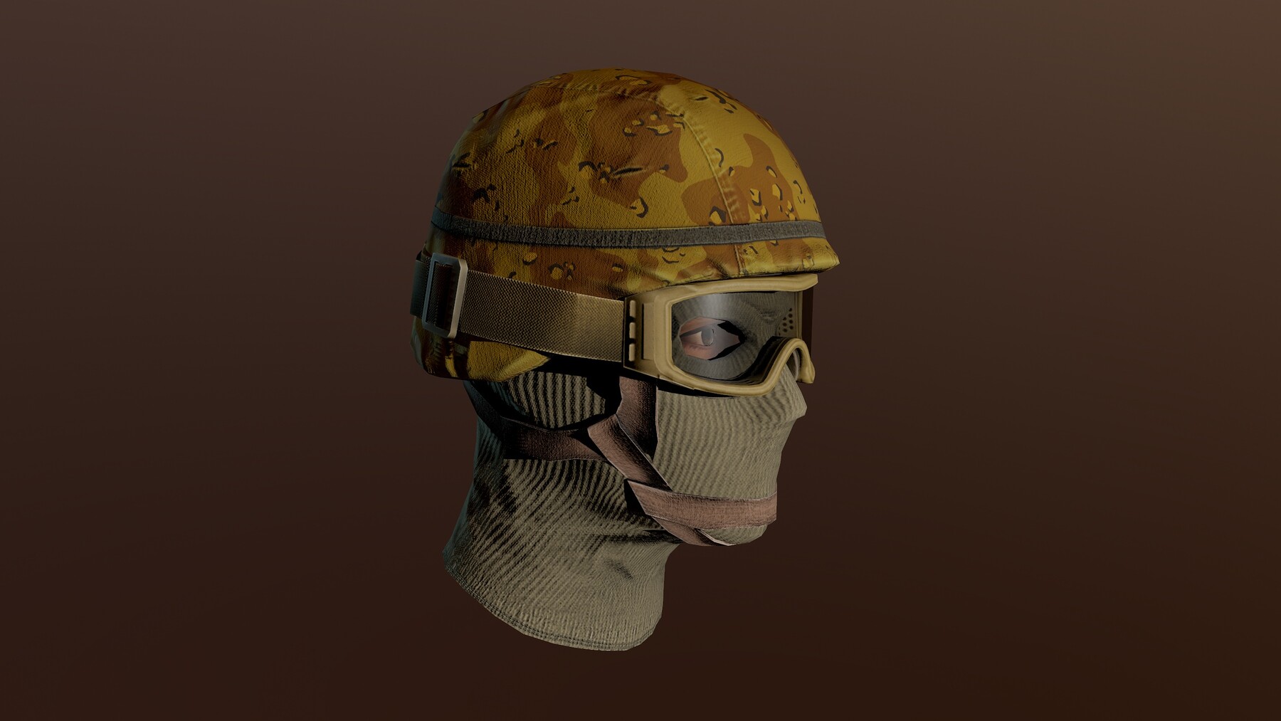 ArtStation - Military Head | Game Assets